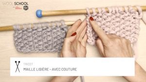 Point de riz tricot [TUTO] - Apprendre à alterner mailles endroit et envers