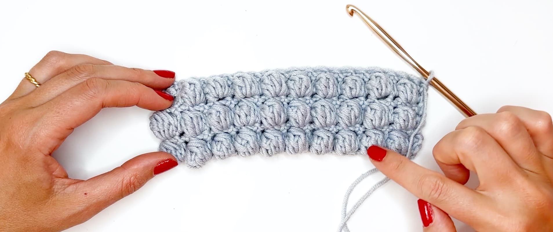 Crocheter le point noisette / des noppes (+ tutoriel vidéo)