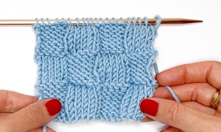 Comment tricoter le point damier (+ tutoriel vidéo)